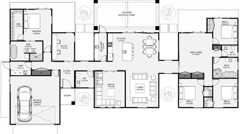 Lachlan Valley 28 Home Design | Gowers New Home Builders Mildura
